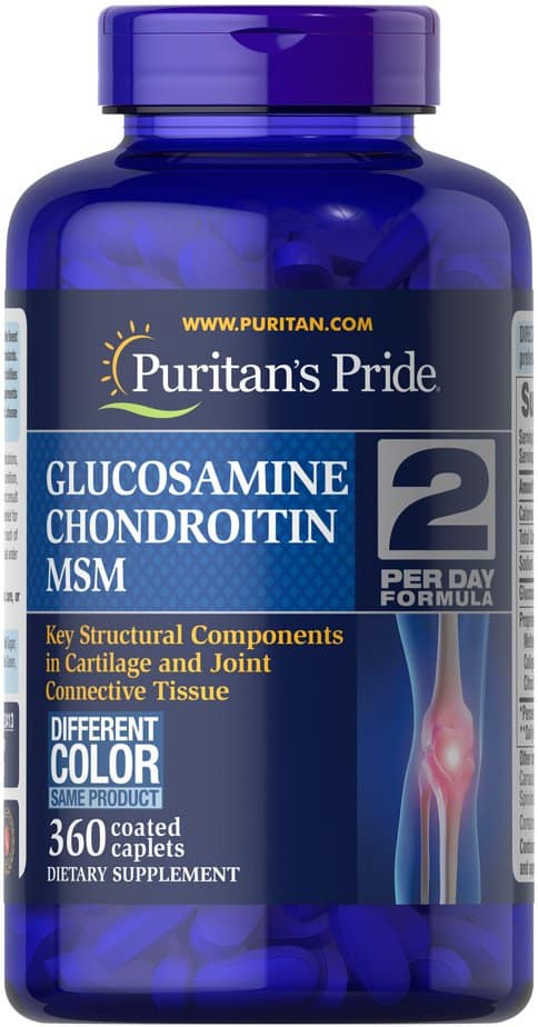 Puritan's Pride DOUBLE STRENTH Joint soother 240 caplets | Shefaa pharmacy